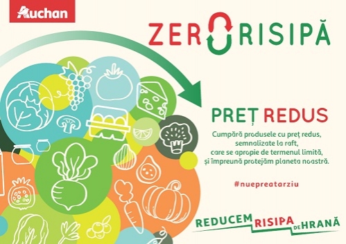 Auchan lansează Zero Risipă, un proiect menit să combată risipa alimentară - Gala Societății Civile
