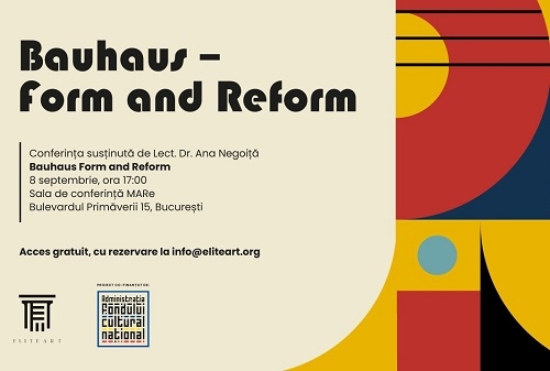 Conferință BAUHAUS - FORM and REFORM - Gala Societății Civile
